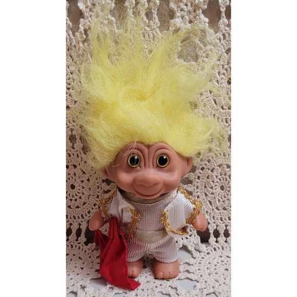 Cat | Vintage 1991 Tnt Matador Bull Fighter 5 Troll Rare Black Eyes ...